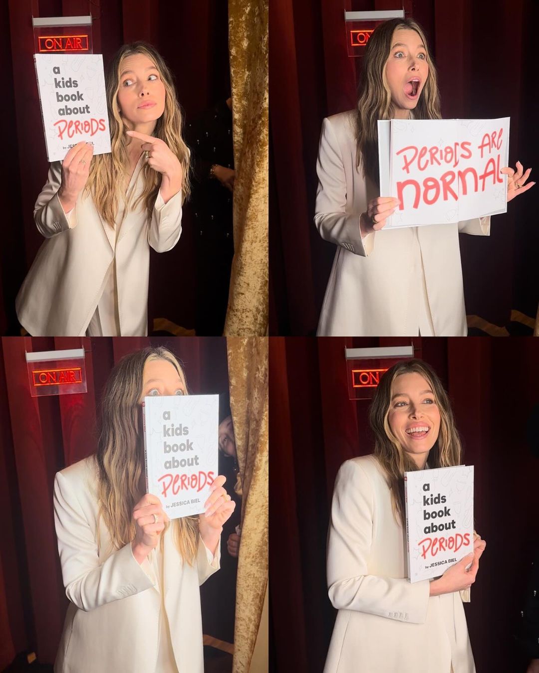 Jessica Biel's New Book is Normalizing Periods | Just N Life